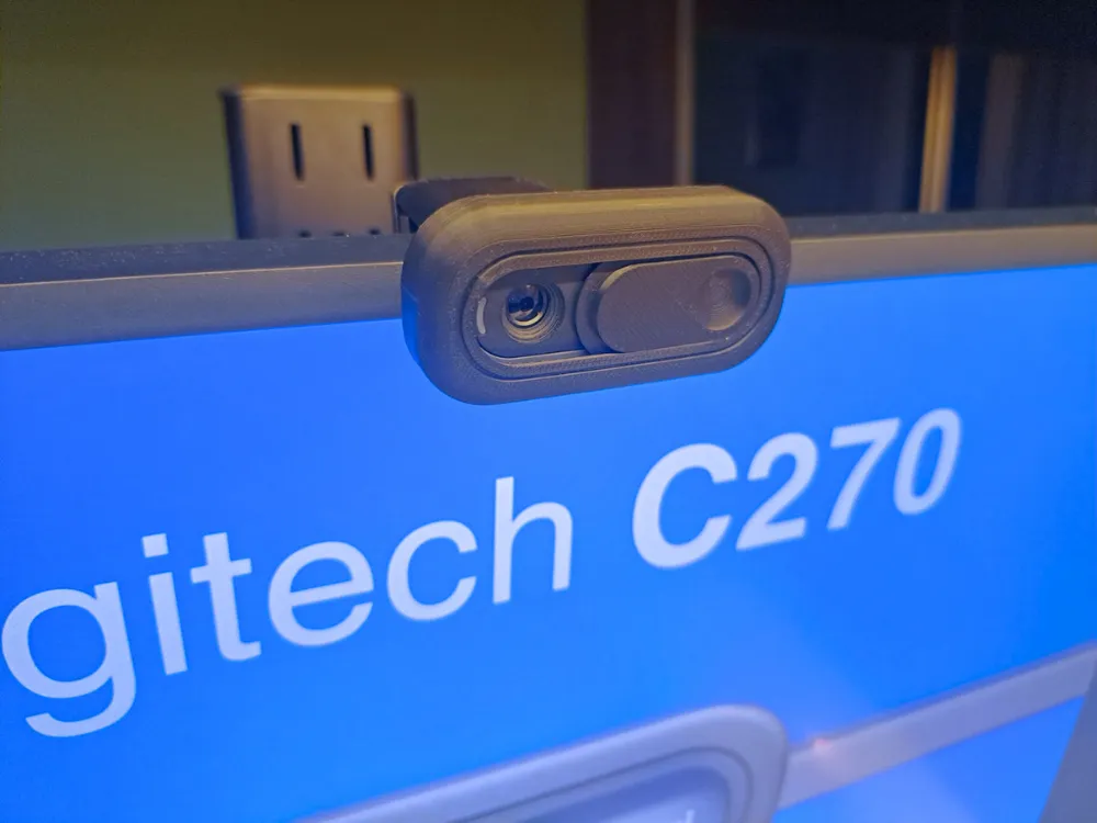 Logitech C270 Privacy Cover - Free 3D Print Model - MakerWorld