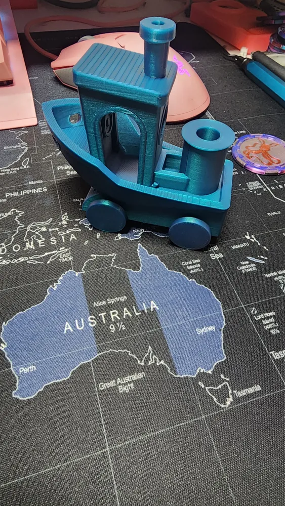 Balloon powered benchy car! by ZR_CrackiiN - MakerWorld