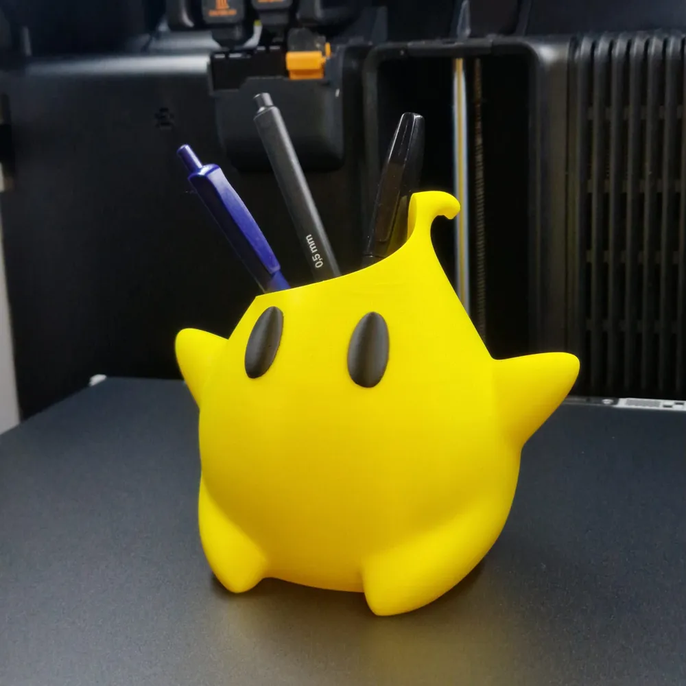 LUMA STAR Pen Holder from Super Mario Galaxy Movie - Free 3D Print ...