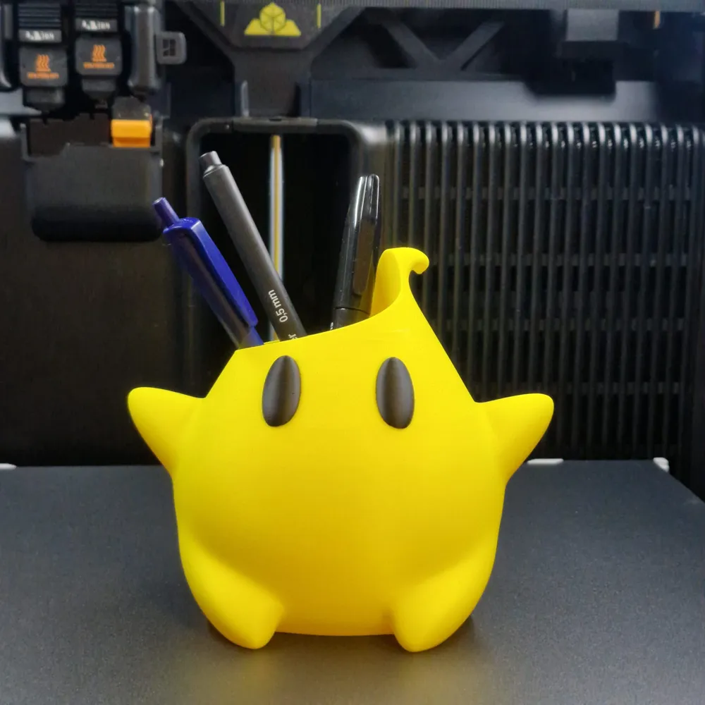 LUMA STAR Pen Holder from Super Mario Galaxy Movie - Free 3D Print ...