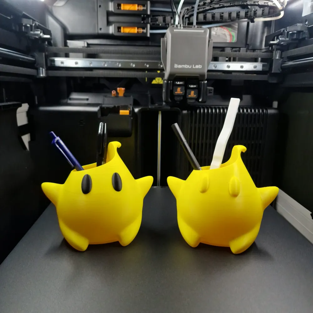 LUMA STAR Pen Holder from Super Mario Galaxy Movie - Free 3D Print ...