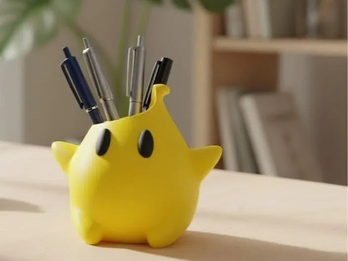 LUMA STAR Pen Holder from Super Mario Galaxy Movie - Free 3D Print ...