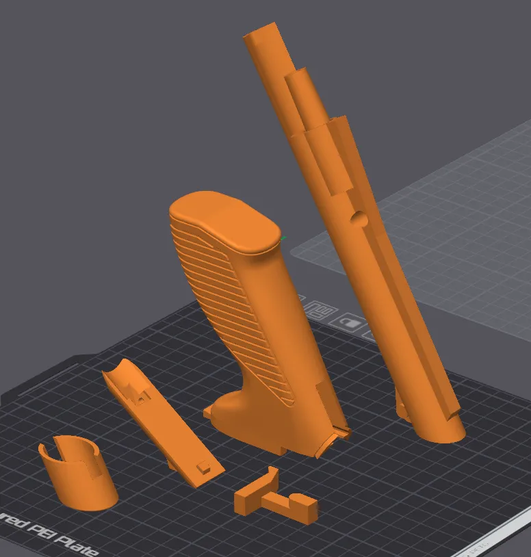 Nintendo Zapper inspired "Snapper" Dart Blaster - Free 3D Print Model ...