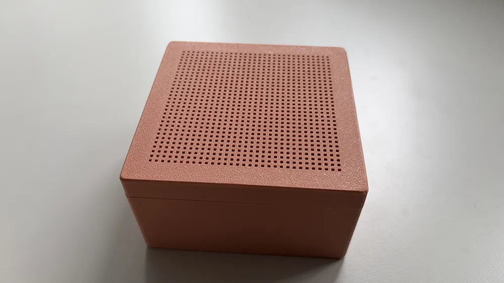 Quadratische Kreuzstich-Stickerei-Box Größe S – Kostenloses 3D ...