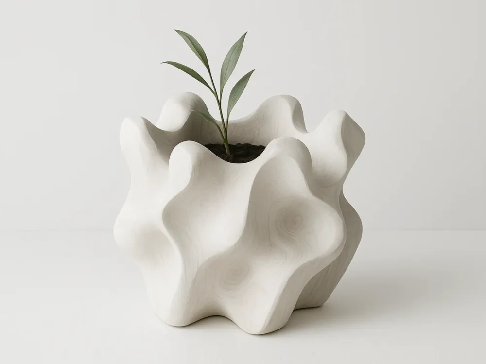 Irregular Flower Pot - Free 3D Print Model - MakerWorld