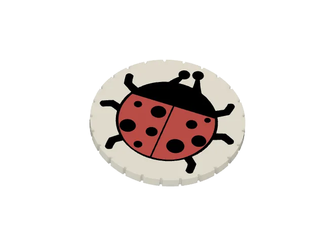 Ladybug Coin by Marcos P. - MakerWorld