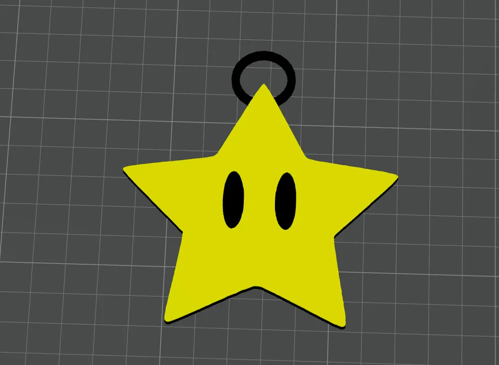 mario star keychain by Enova 3D - MakerWorld