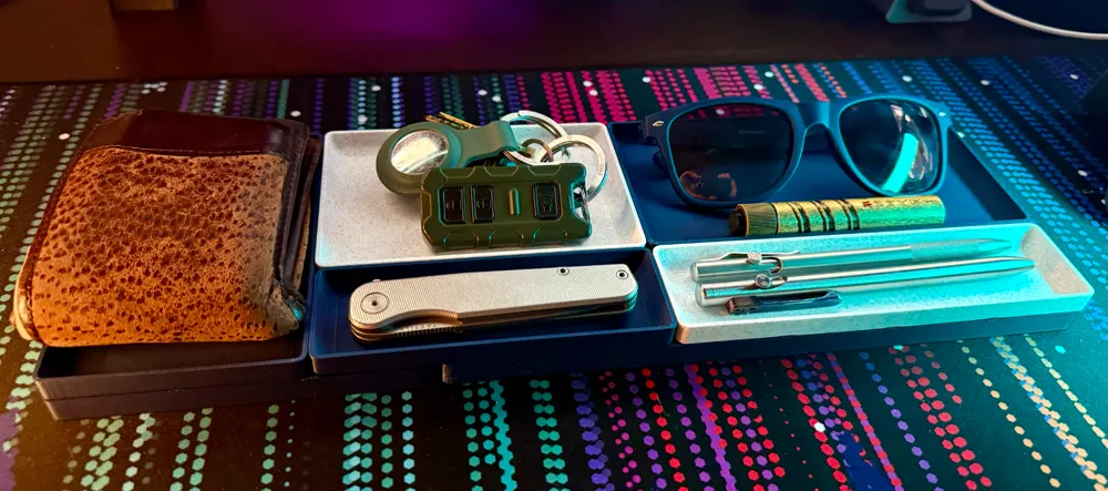 Gridfinity EDC Dump Tray by Hopper_Dropper - MakerWorld