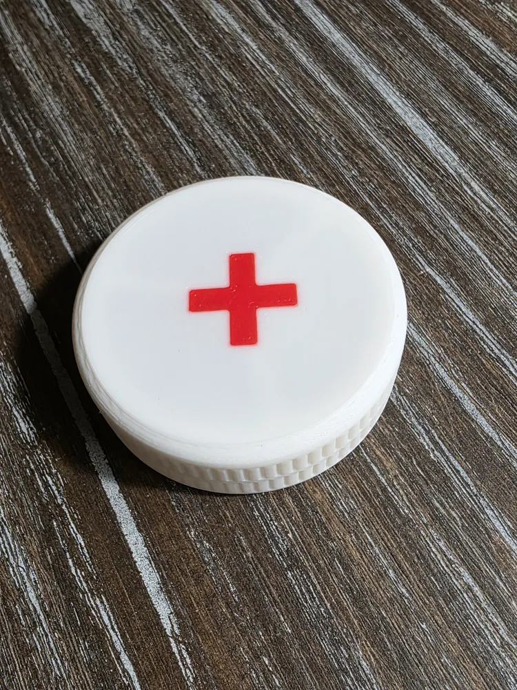 3-Section Pill Box - Designed to fit your pocket - Free 3D Print Model ...
