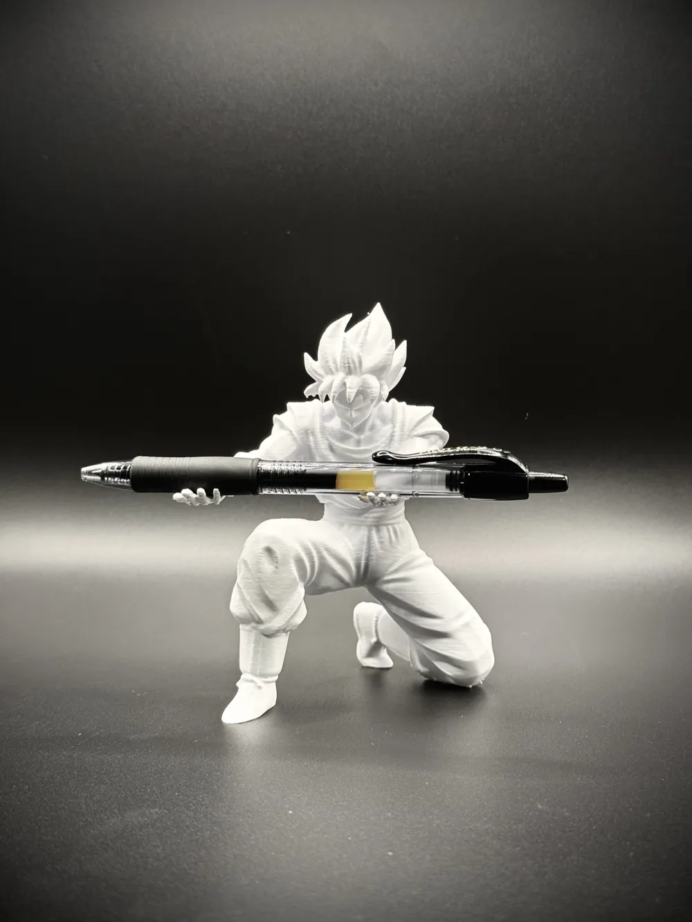 Goku Pen Holder DBZ - Custom Desk Decor! - Free 3D Print Model - MakerWorld