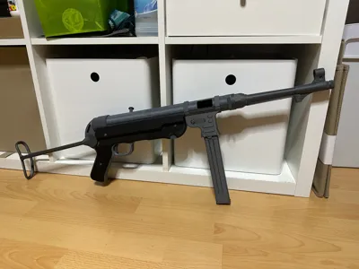 MP40 Submachine Gun 9mm Caliber (1:1) by STL - Factory (Germany ...