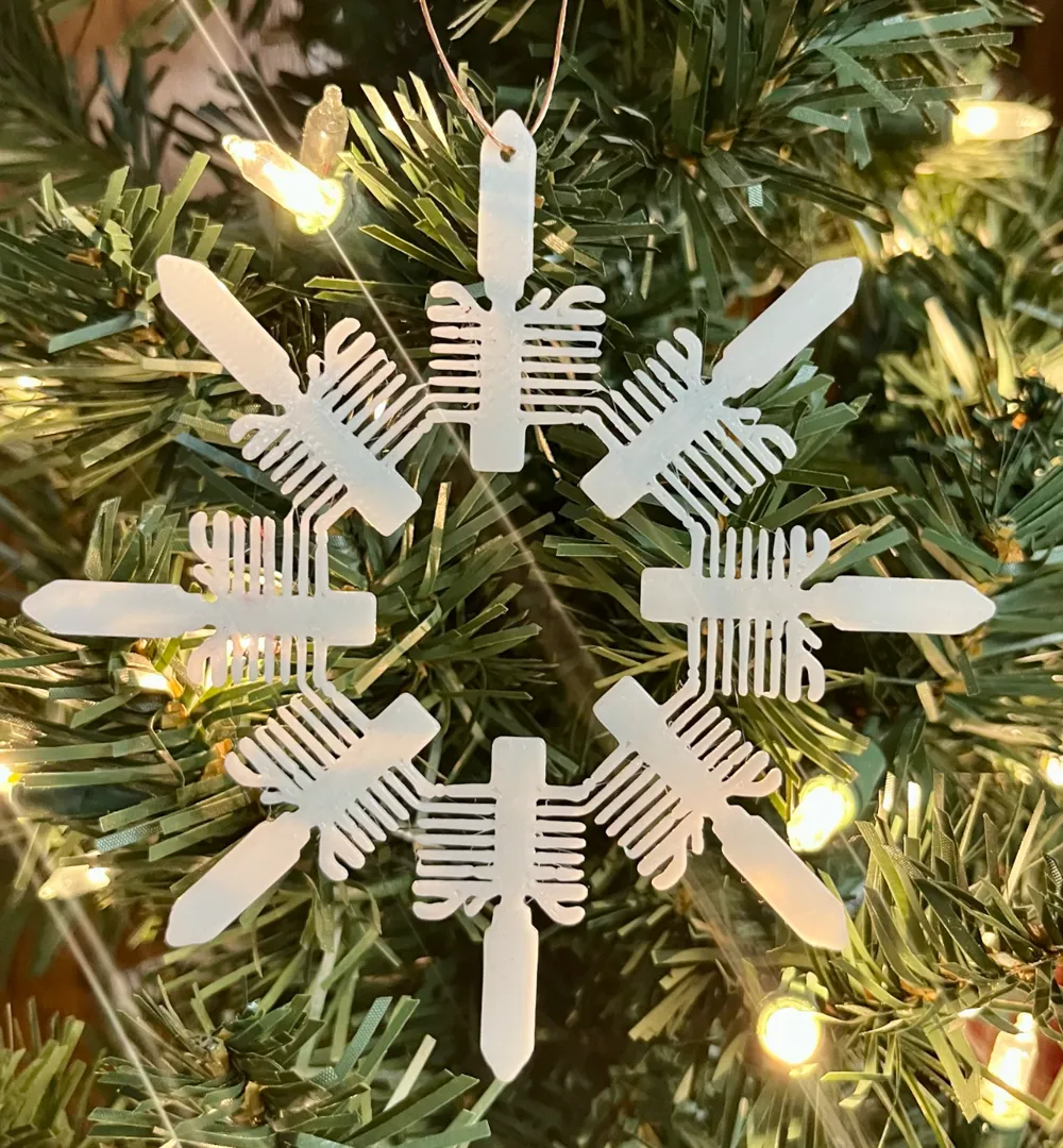 Bambu hotend Snowflake by WagZPrintZ - MakerWorld