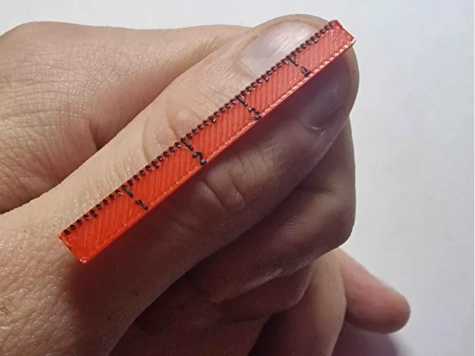 (Maker)Worlds Smallest Ruler by insaint - MakerWorld