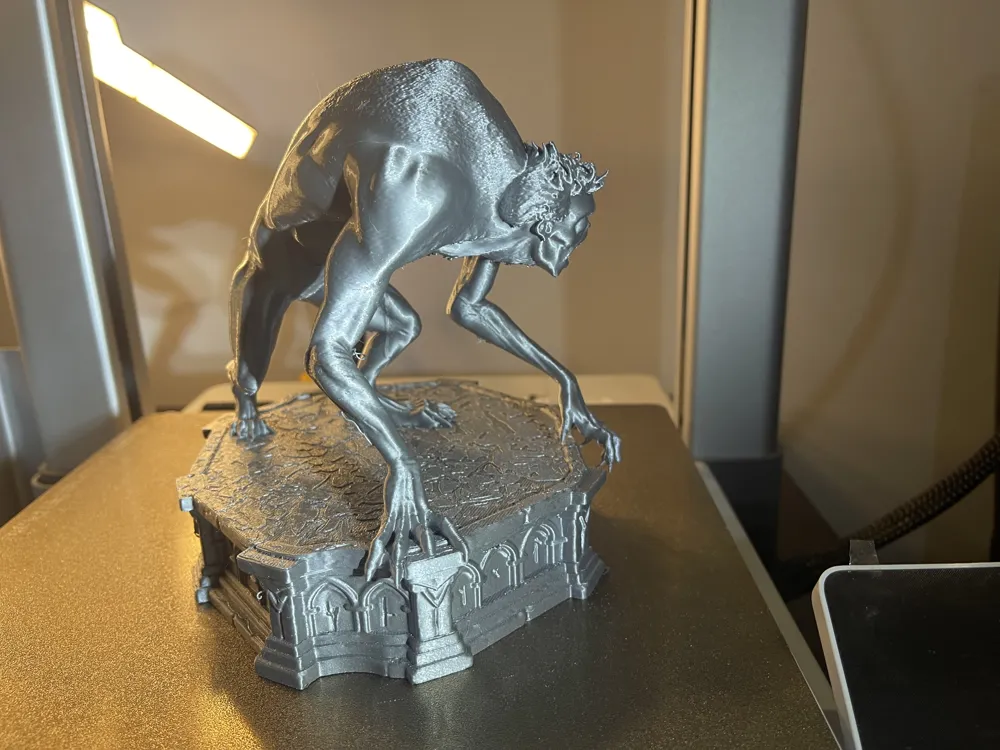 The Hyde Monster Statue - Wednesday Fan Art - Free 3D Print Model ...