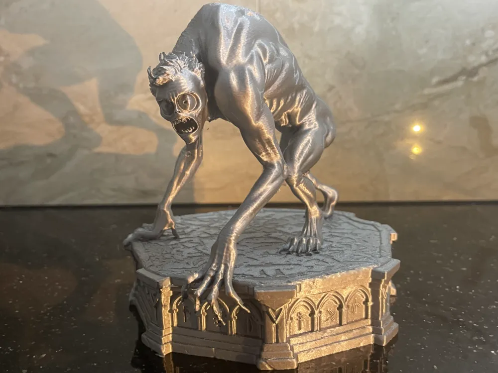 The Hyde Monster Statue - Wednesday Fan Art - Free 3D Print Model ...