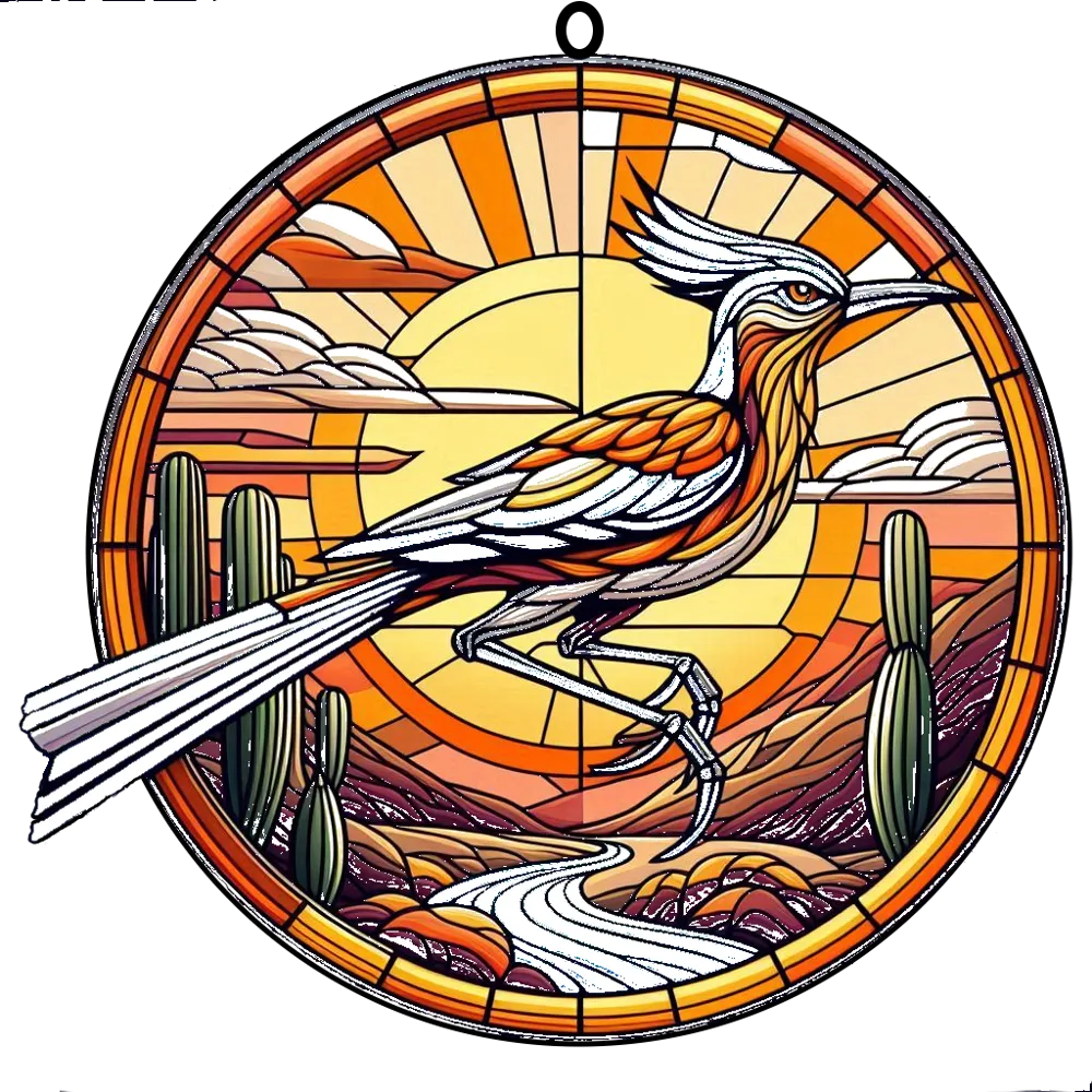 HueForge Stained Glass Roadrunner by tlavedas - MakerWorld