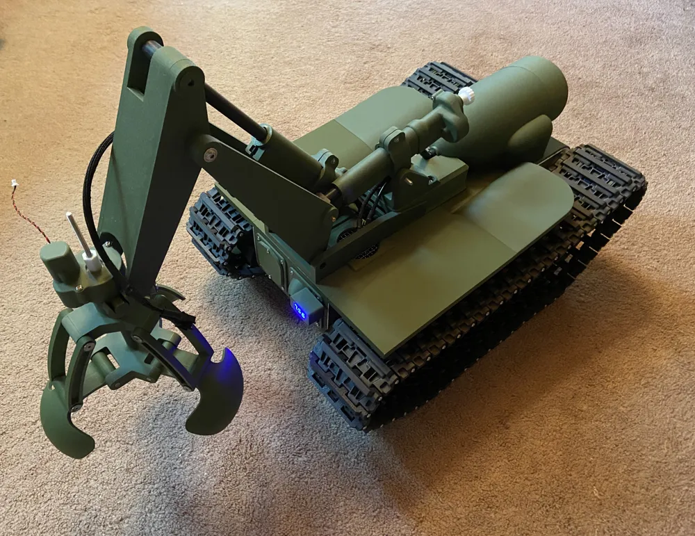 Clamshell Grapple & Linear Drive Motor by bowser MakerWorld: Download ...