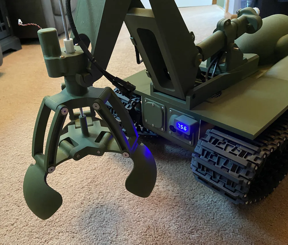 Clamshell Grapple & Linear Drive Motor by bowser MakerWorld: Download ...