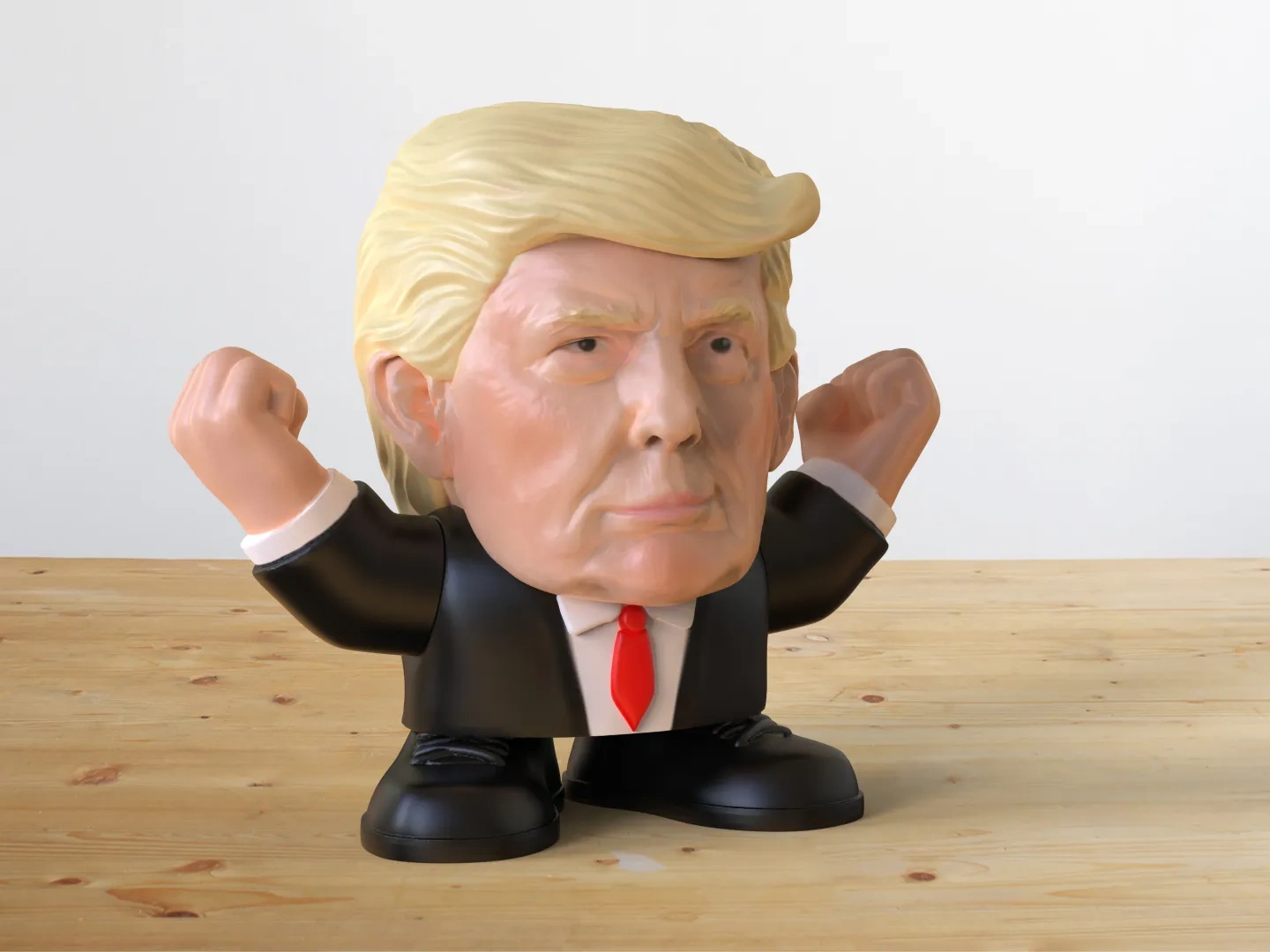 Trump Pen Holder by 王铁锤 MakerWorld: Download Free 3D Models