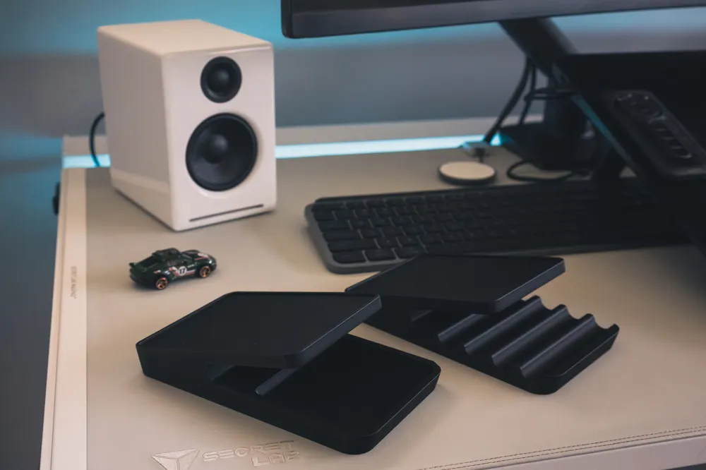 Audioengine A2+ speaker risers and desk organizer by DRVNDesign ...