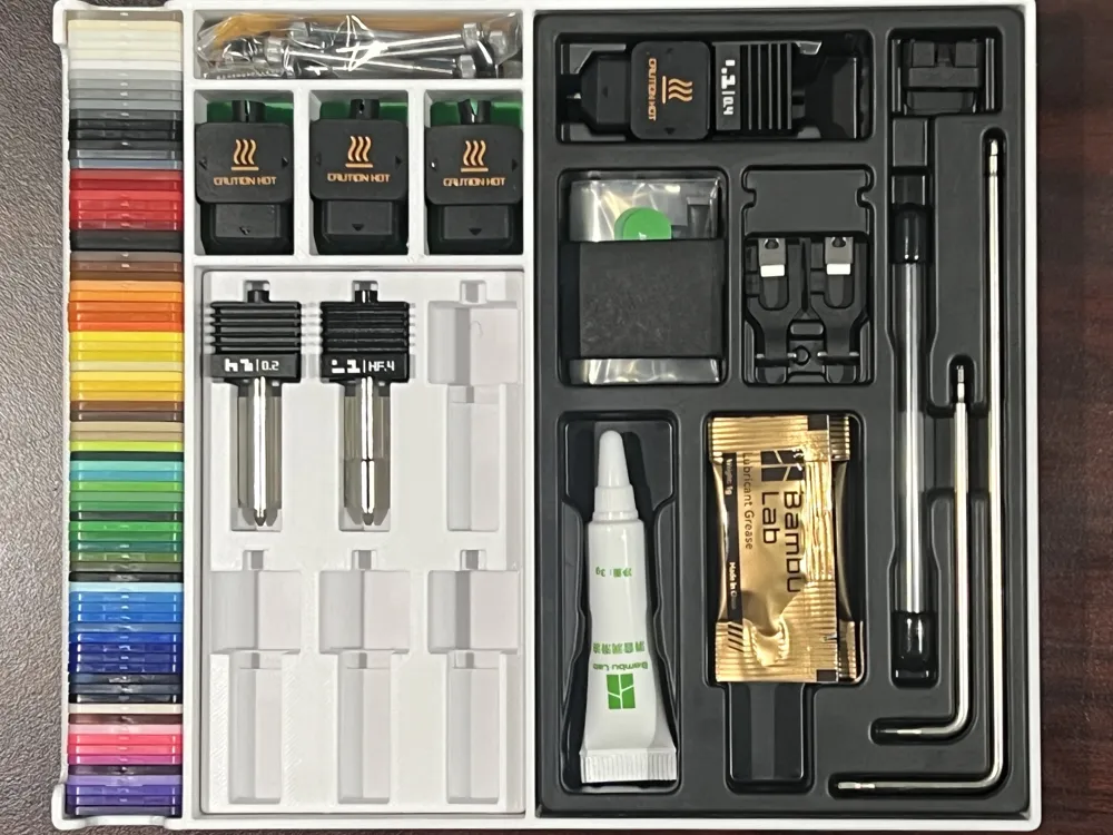 H2D Tool Case + Swatch Holder by BigJoe Prints MakerWorld: Download ...