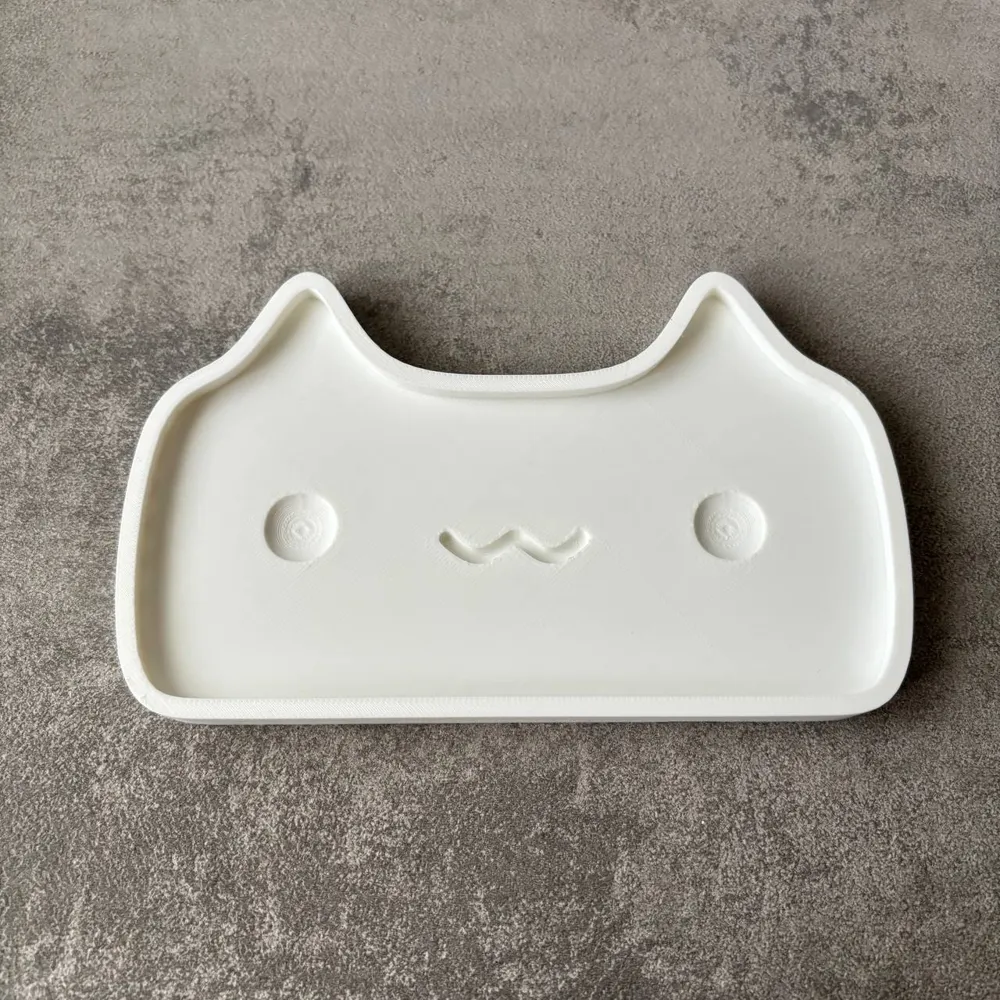 Kawaii cat glasses tray by ShadowLand MakerWorld: Download Free 3D Models