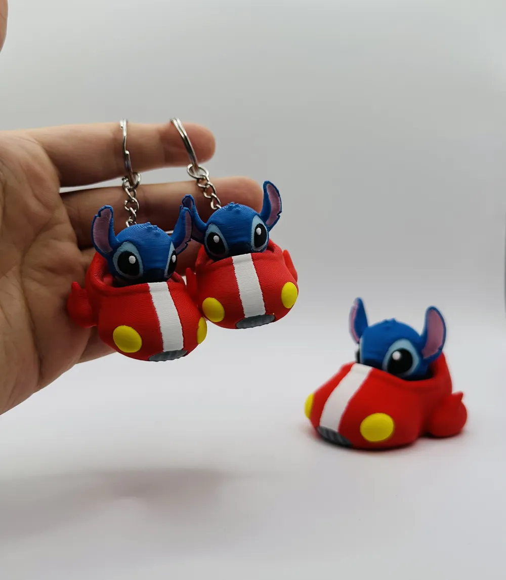 Stitch Clicker + Non-Clicker Option - Free 3D Print Model - MakerWorld