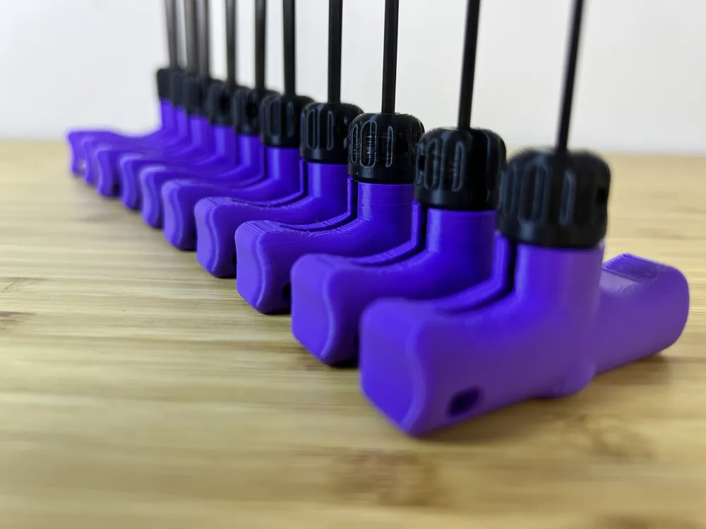 Allen key handles - Print in Place ( SAE ) - Free 3D Print Model ...