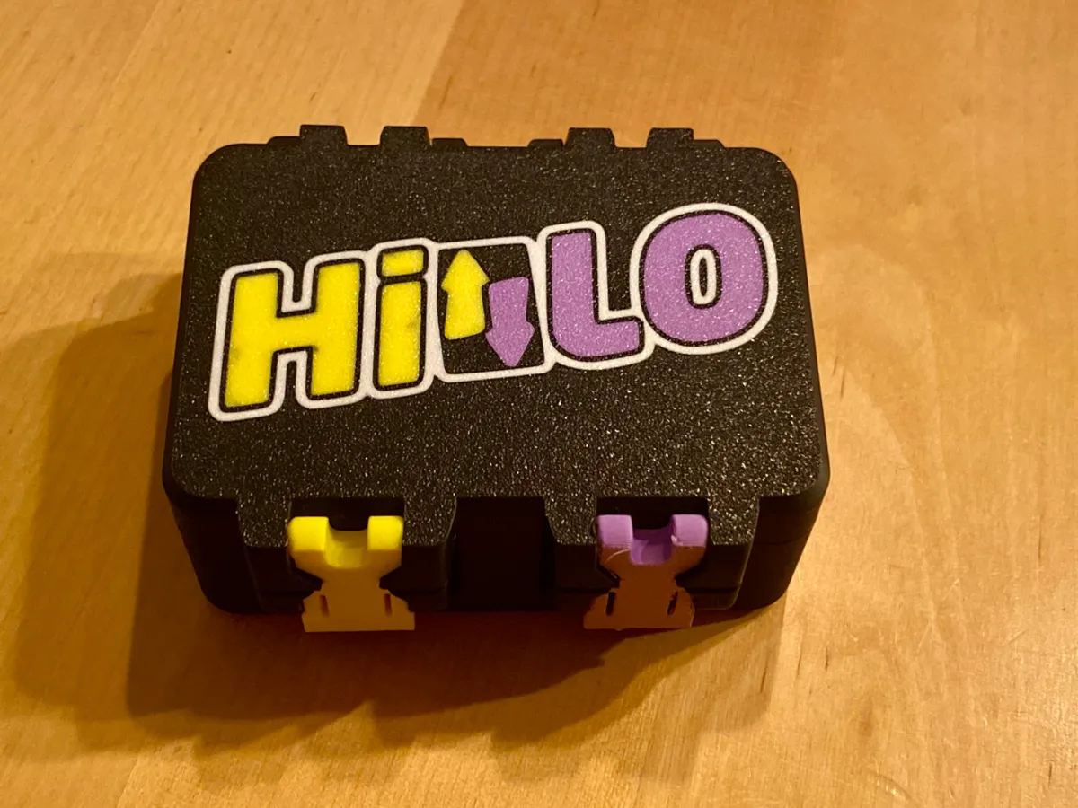 HiLo card game box - Free 3D Print Model - MakerWorld