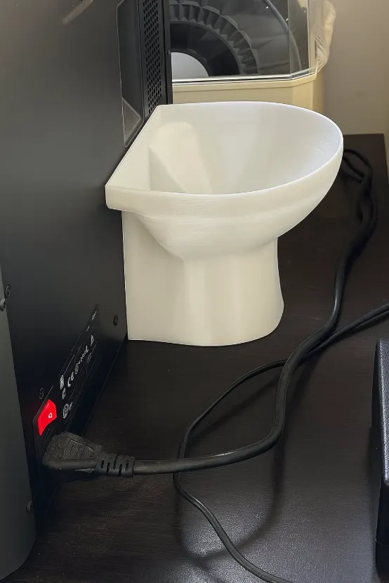 P1P P1S toilet poop bin bucket chute by PhantomHeadache MakerWorld ...