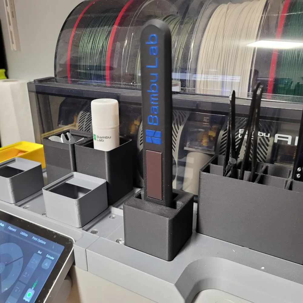 Gridfinity 1x1 Bambu Scrapper Holder by Lp3d - MakerWorld