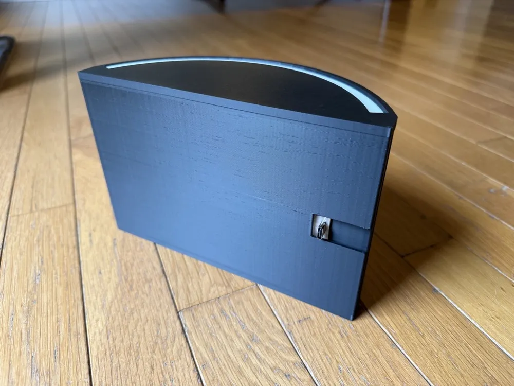 Curved Lithophane Light Box - Box Only - Free 3D Print Model - MakerWorld