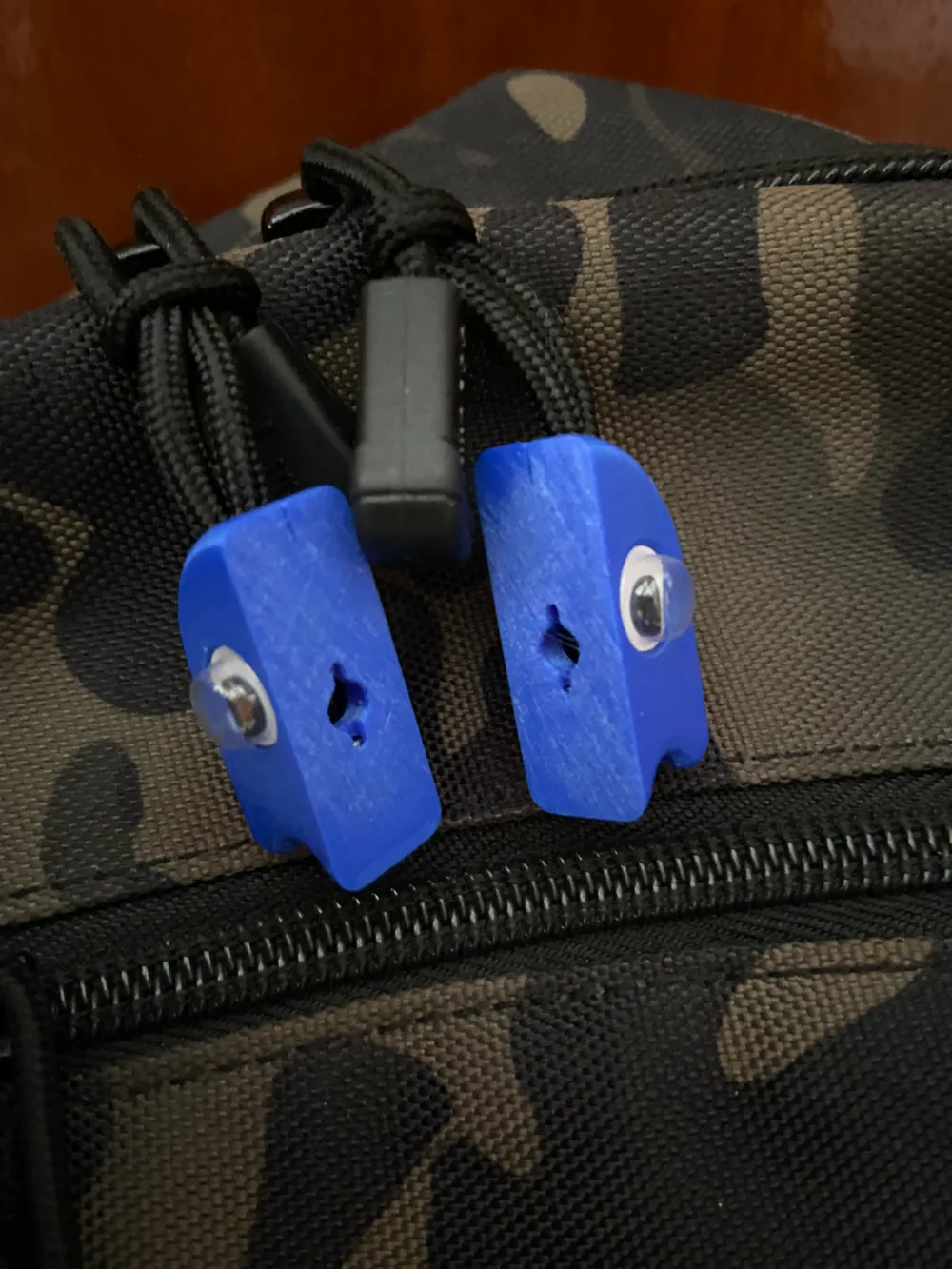 Zipper Pull - Pac Man Series (Ghost) Remix (embedded magnets) Remixed ...