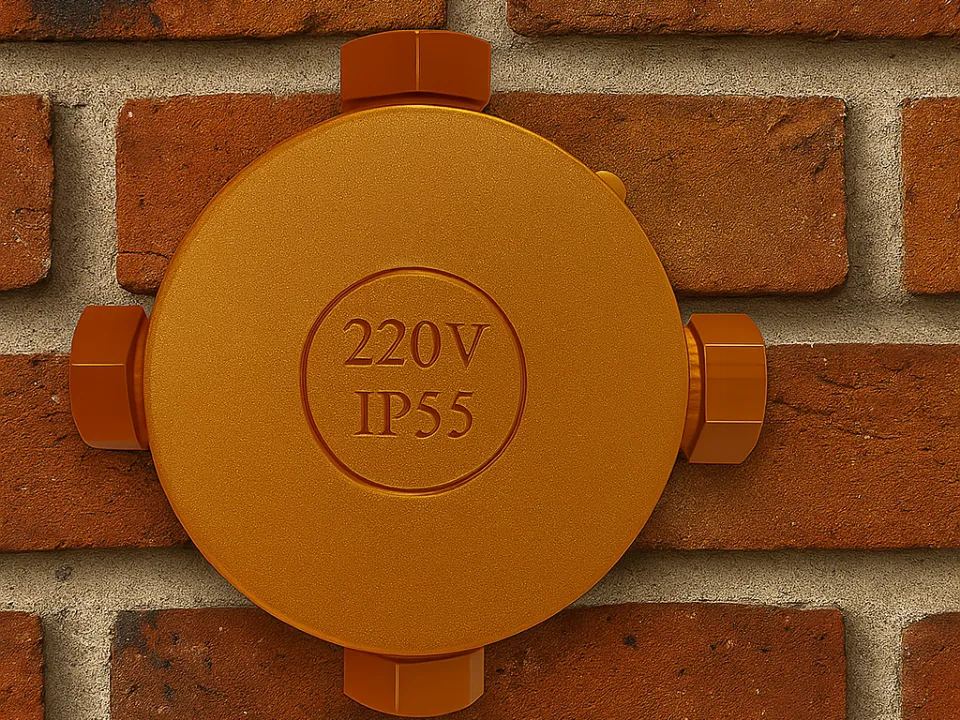 Vintage Junction Box 4-WAY - Free 3D Print Model - MakerWorld