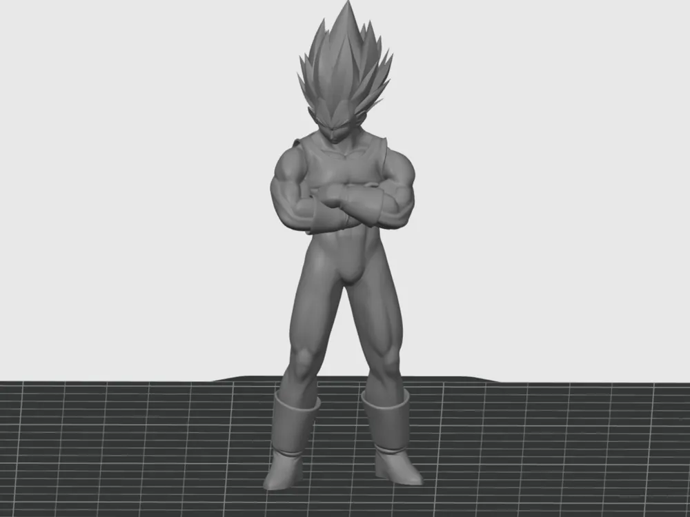 Vegeta Saga Majin Buu by MEIRELES - MakerWorld