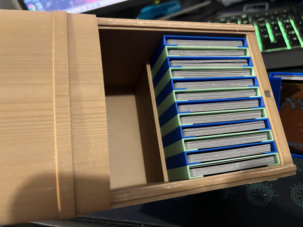 MTG Treasure Chest Cube Box by Aristodenos - MakerWorld