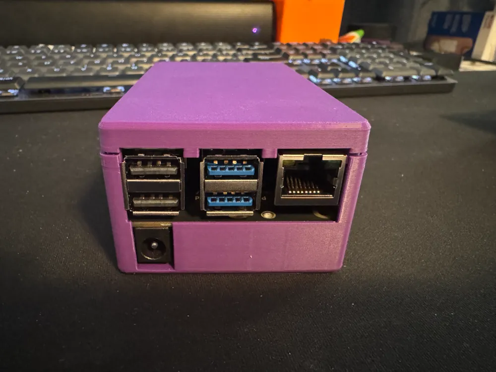 Raspberry Pi 5 + Geekworm X1012 NVME/POE+ Hat by Tom Tufts - MakerWorld