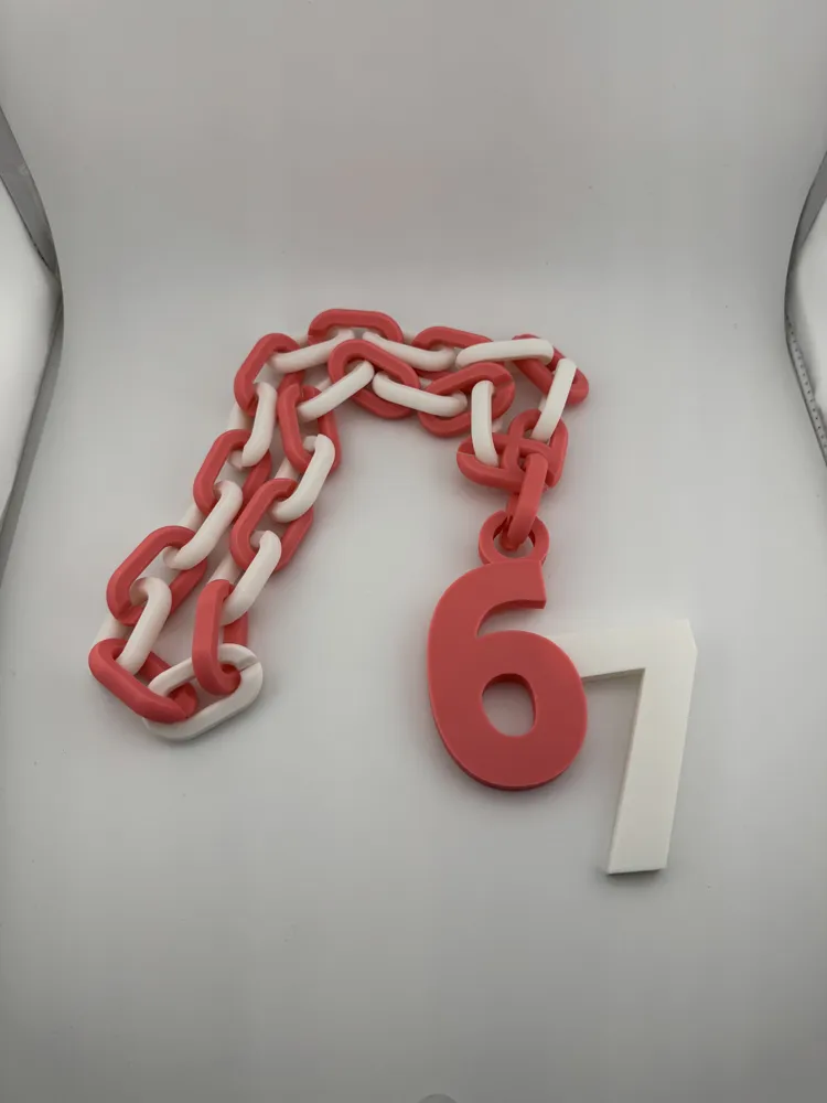 6 7 hype chain version 1 - Free 3D Print Model - MakerWorld