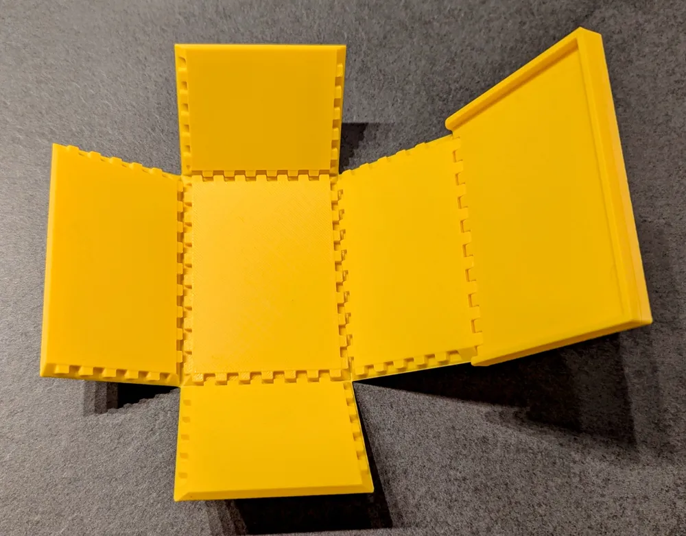 Foldable single-color gift box by waveman - MakerWorld
