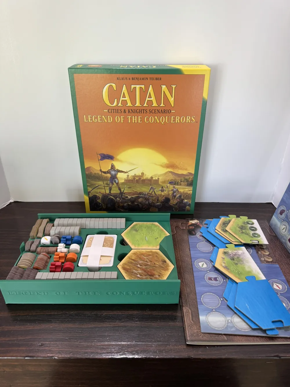 Catan - Legend of the Conquerors Organizer Tray - Free 3D Print Model ...