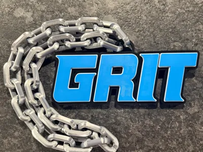 Detroit Lions GRIT Turnover Chain by HYP3DTurnover Chains MakerWorld: Download Free 3D Models
