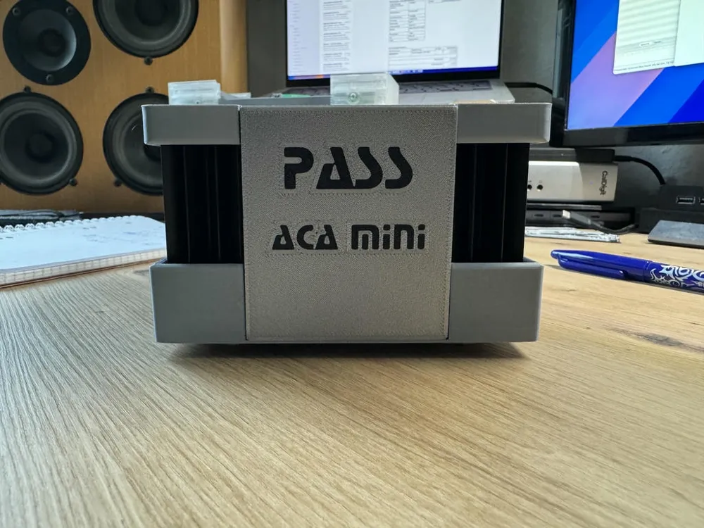PASS ACA mini housing (Amp Camp Amplifier mini) by CaWi - MakerWorld