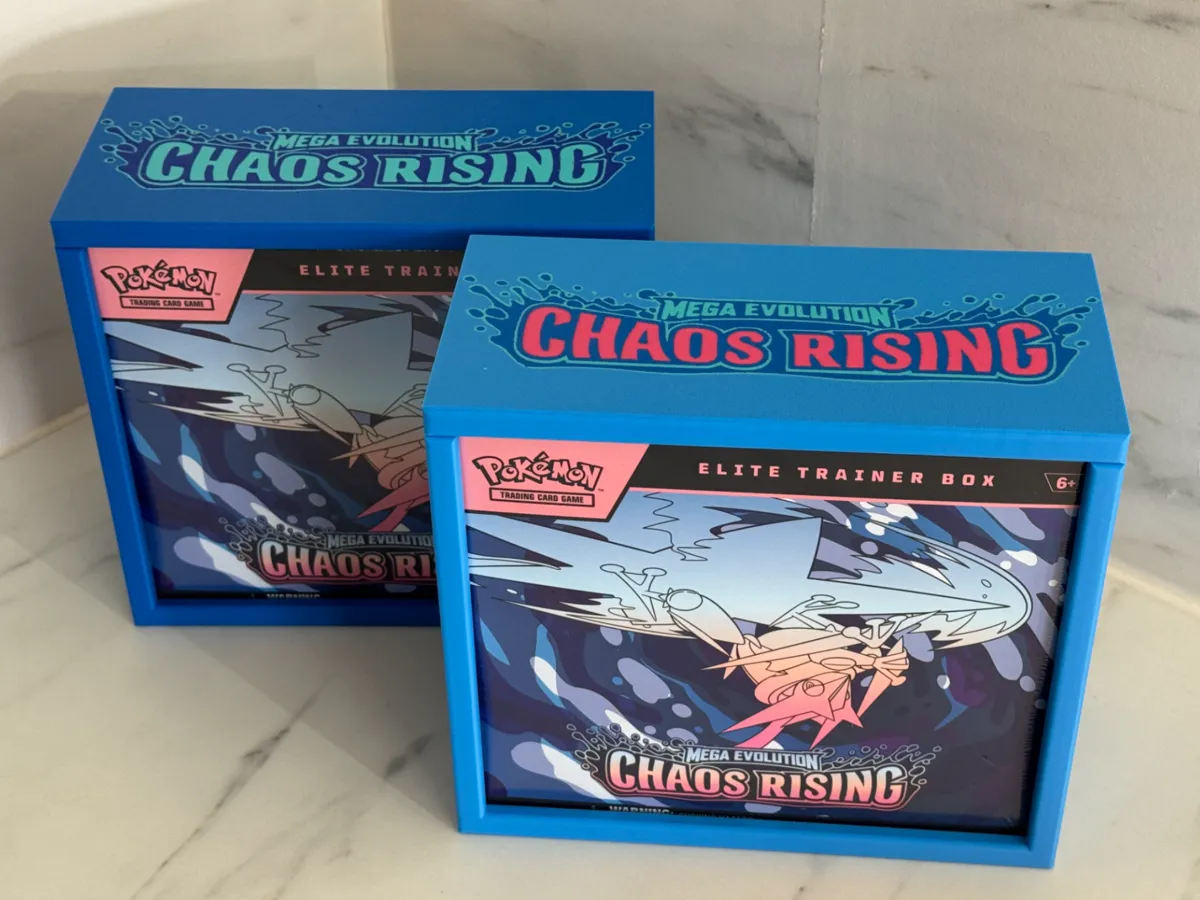 Pokemon ETB Box Protector Case Chaos Rising - Free 3D Print Model ...