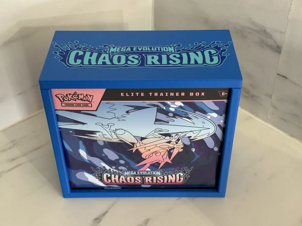 Pokemon ETB Box Protector Case Chaos Rising - Free 3D Print Model ...