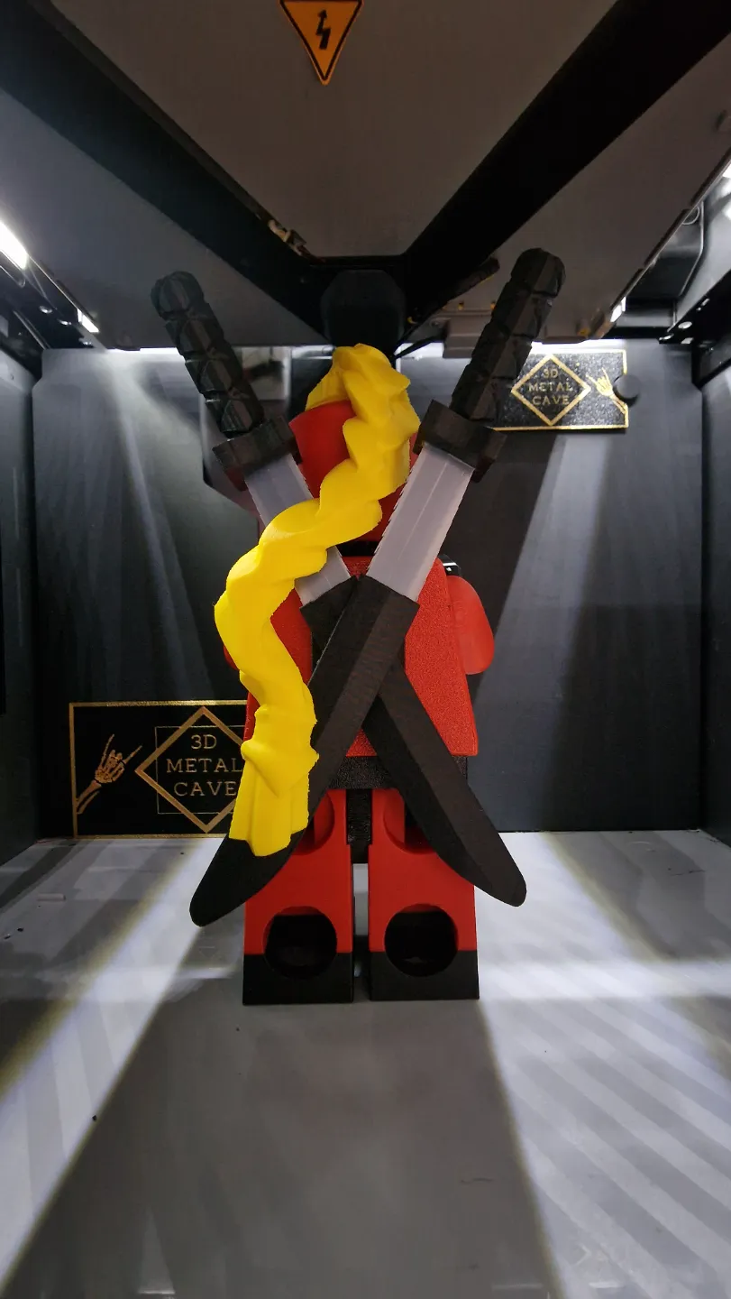 LADY DEADPOOL BICK BRICK Figure Männchen Marvel Remixed by 3DMetalCave ...