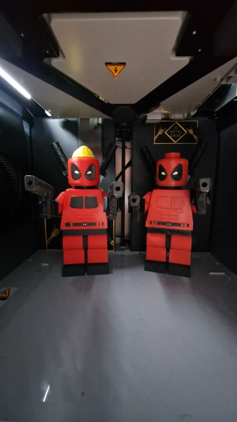 LADY DEADPOOL BICK BRICK Figure Männchen Marvel Remixed by 3DMetalCave ...