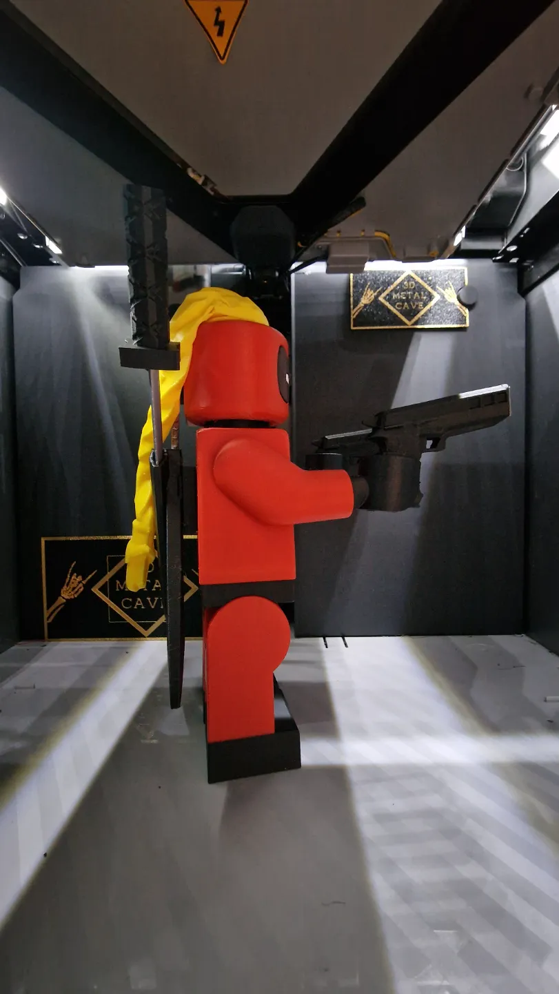 LADY DEADPOOL BICK BRICK Figure Männchen Marvel Remixed by 3DMetalCave ...