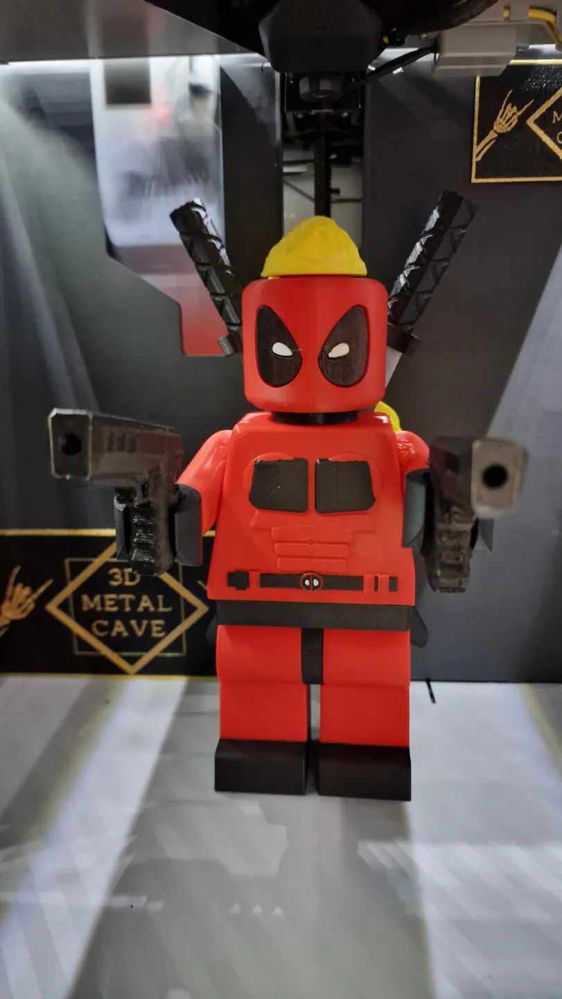 LADY DEADPOOL BICK BRICK Figure Männchen Marvel Remixed by 3DMetalCave ...