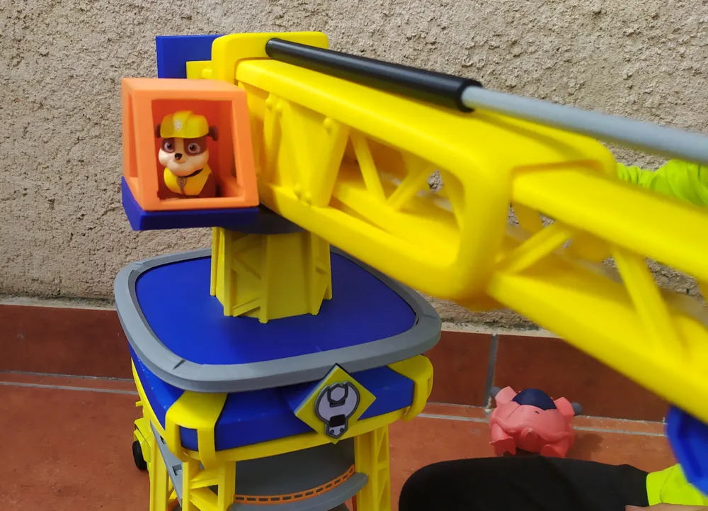 Rubble and crew Crane Tower - Free 3D Print Model - MakerWorld