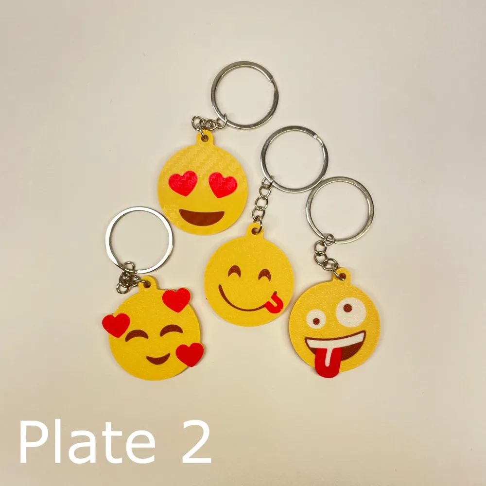 Emoji Keychain by Mohammad AD MakerWorld: Download Free 3D Models